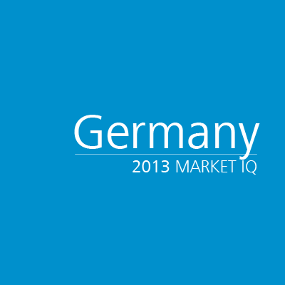 Germany 2013 Market IQ | ISS
